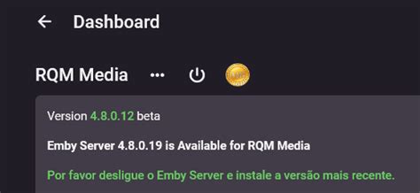 Emby Server Showing Wrong Version And Asking For Upgrade · Issue 116