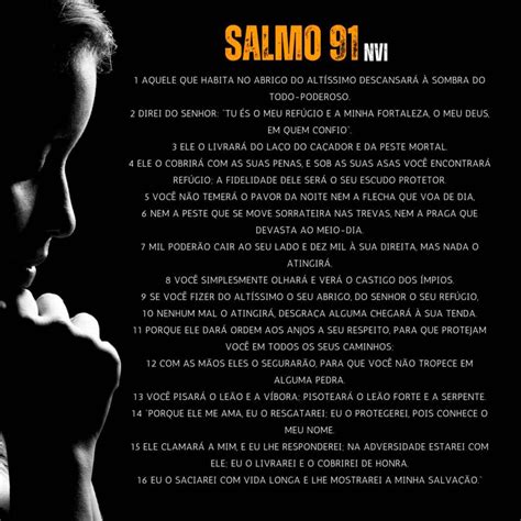 Salmo 23 E 91 Confiança Proteção E Promessas Eternas