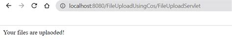 How To Upload Multiple Files Using Java Servlet Geeksforgeeks