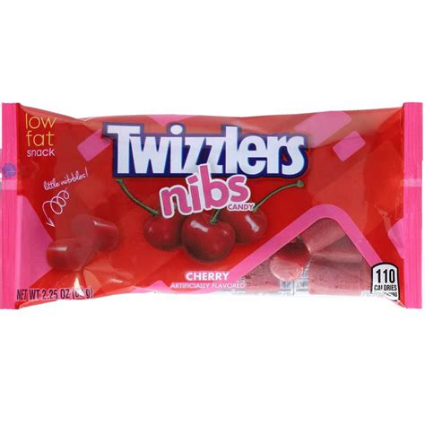 Twizzlers Cherry Nibs 63g Best Before