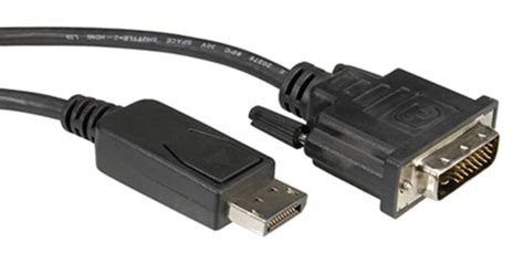 RS PRO RS PRO Male DisplayPort To Male DVI D PVC Cable P M RS Components