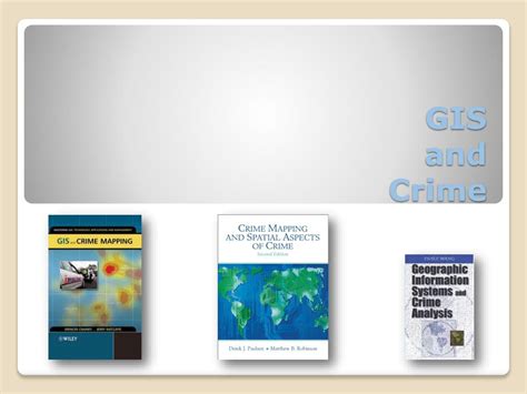 PPT GIS And Crime PowerPoint Presentation Free Download ID 2221536