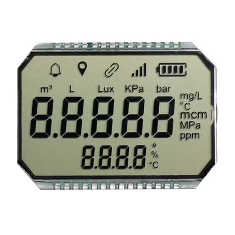 reflective lcdcustom segment display low power lcdtn twisted nematic htn high twisted nematic