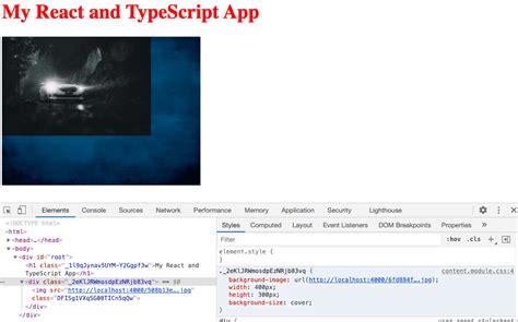 Using Images In React And TypeScript With Webpack Building SPAs