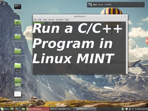 How To Run A Cc Program In Linux Mintubantuother
