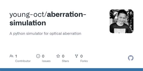 Github Young Octaberration Simulation A Python Simulator For Optical Aberration