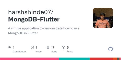 Mongodb Fluttermaindart At Master · Harshshinde07mongodb Flutter · Github