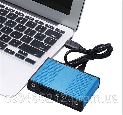 Внешняя Usb звуковая аудио карта 5 1 на 6 каналов Spdif оптика Cm6206 Id 1347635502 цена 658