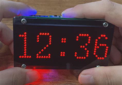 Esp8266制作一个16x40点阵wifi网络时钟 立创开源硬件平台