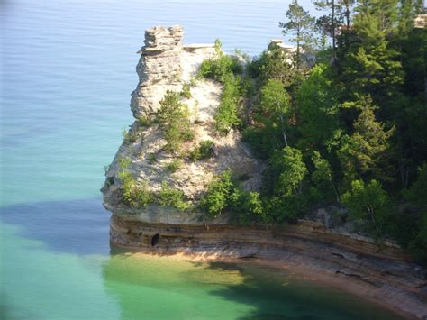 Pictured Rocks National Lake Shore Wild Beauty On The Lake Superior Shore Sandstone Cliffs Be