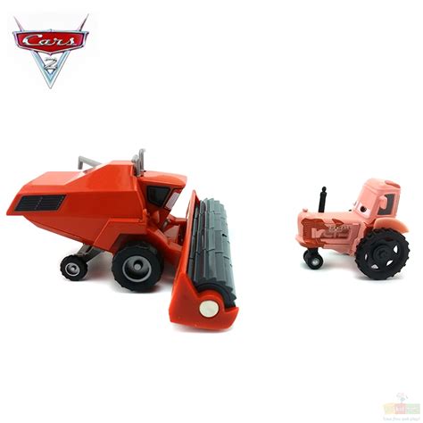 Disney Pixar Cars Metal Diecast Car Toy Frank And Tractor Combine
