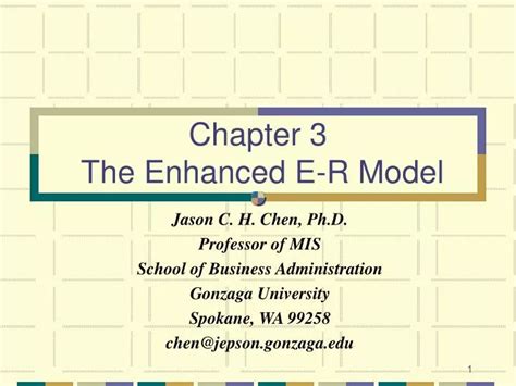 PPT Chapter 3 The Enhanced E R Model PowerPoint Presentation Free Download ID 2343584
