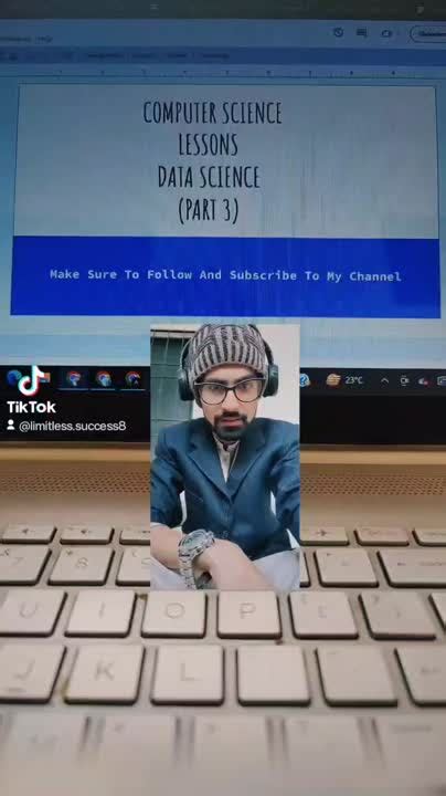 Data Science Tutorial Computer Science Part 3 Ahmed Ali Qureshi