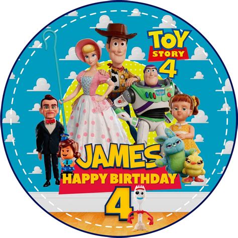 Toy Story Round Cakes