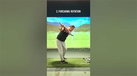 백스윙 동작에 꼭 필요한 요소 1 충분한 상체회전 2 적절한 앞팔의 회전 골프레슨 벡스윙교정 백스윙잘하는방법