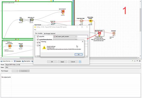 dynamic report sending with no local saving knime analytics