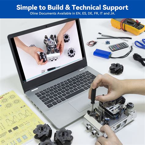 Sunfounder Zeus Car Smart Car Kit For Arduino Uno R3 Sunfounder