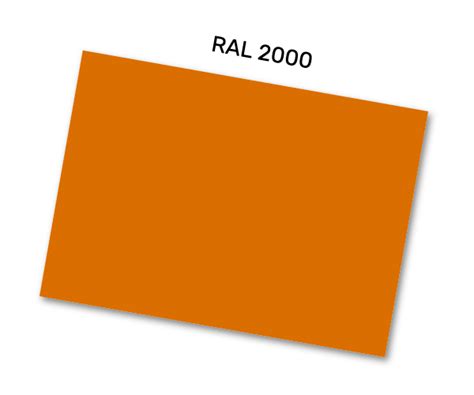 Ral K6 Orange Ral Classic