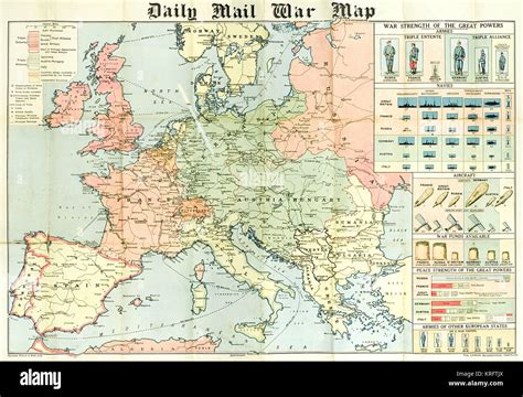 Europe In 1914 Map