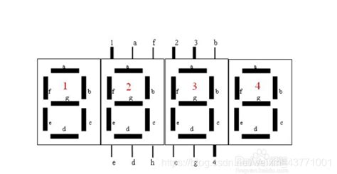 Arduino学习笔记01：四位数码管的使用以及相关类库的编写四位数码管原理图 Csdn博客