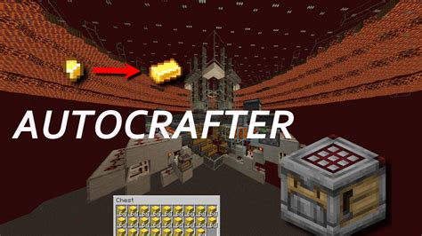 Ilmangos Gold Xp Farm But With Autocrafter Minecraft Schematic