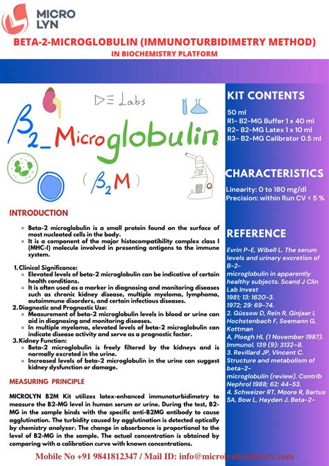 Microlyn Healthcare Pvt Ltd On Linkedin Beta 2 Microglobulin