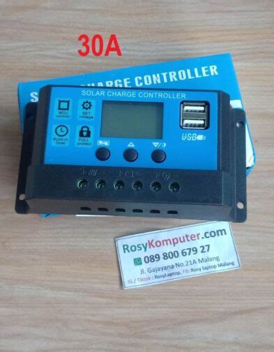 Jual Solar Charge Controller 12v24v 30a Rosy Computer Malang