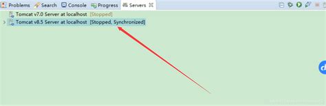 解决eclipse中启动tomcat时出现 Port 8080 Required By Tomcat V85 Server At