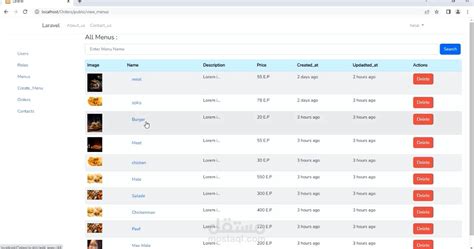 Laravel Orders Web Site مستقل