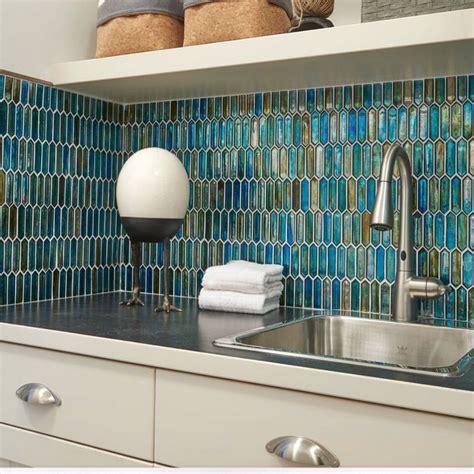 Kitchen Glass Tile Backsplash Ideas