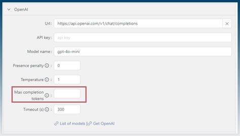 open api max tokens max completion tokens support seo content