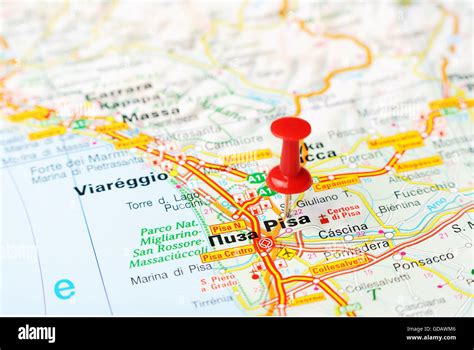 Map Of Pisa Italy