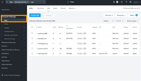How To Manage Virtual Machines In Nutanix Support Guides