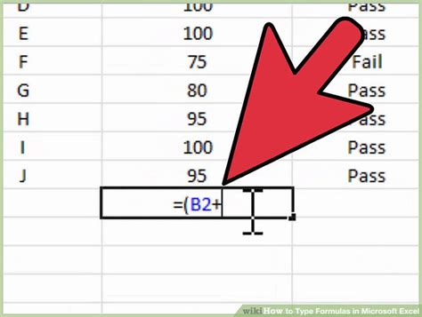 How To Type Formulas In Microsoft Excel 15 Steps With Pictures