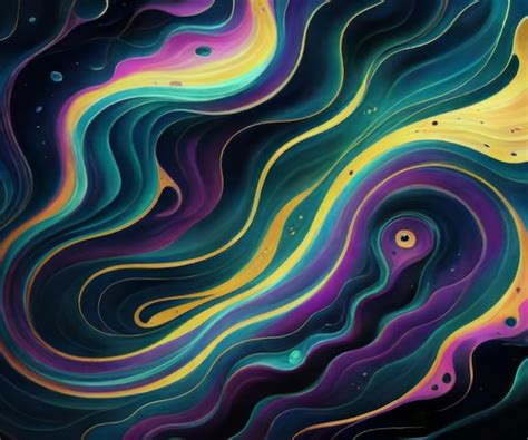 Premium Vector Colorful Fluid Gradient Liquid Shapes Background