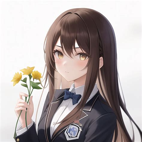 Girl With Brown Hair By Krzychumen On Deviantart