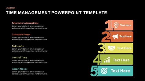 Time Management PowerPoint Template And Keynote Slide