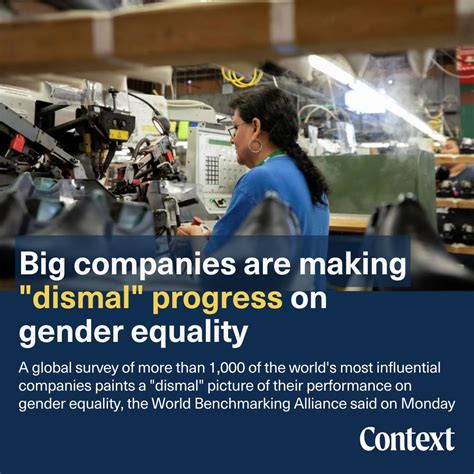 How Companies Perform In Gender Equality World Benchmarking Alliance