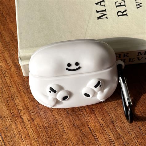 당일출고 히링 화이트 에어팟 모양 입체 에어팟케이스 에이블리