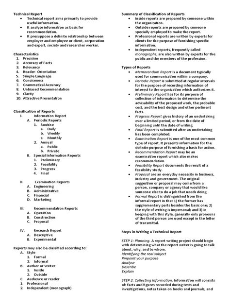 Technical Report X Memorandum Report Pdf