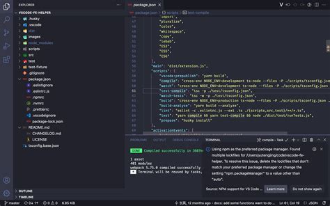 Using Npm As The Preferred Package Manager Found Multiple Lockfiles · Issue 171943 · Microsoft