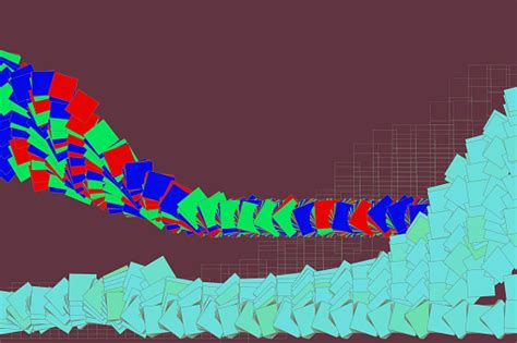 Color Abstract Square Rectangle Pattern Generative Art Background Shape Drawing Wallpaper Repeat