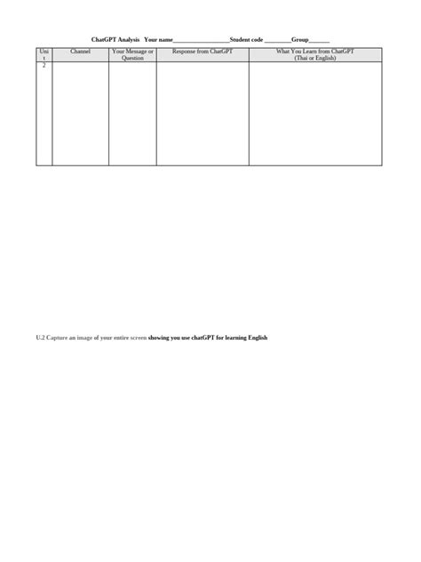 Eng Com Chatgpt Analysis Form Pdf