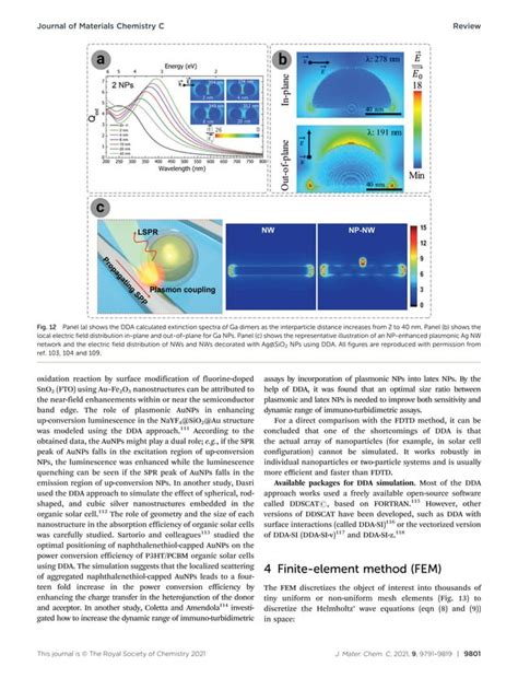Computational Electromagnetics In Plasmonic Nanostructures