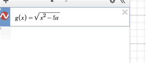 Solved G X Sqrt X X I Thought The Squreroot Can Chegg Com