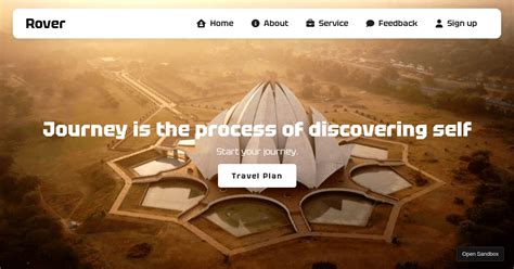 Rover Codesandbox