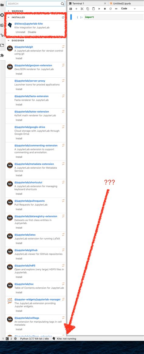 Kite Not Running In Jupyterlab · Issue 339 · Kitecoissue Tracker · Github