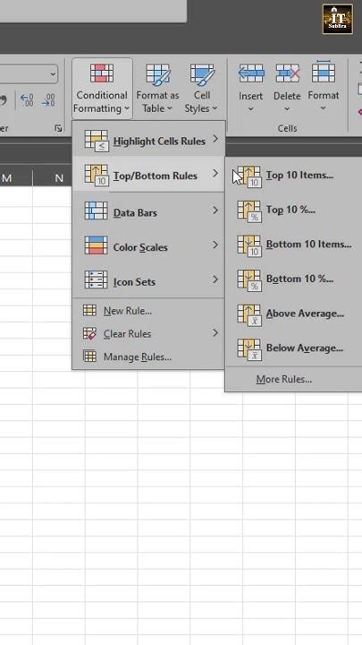 New Tricks Of Conditional Formatting In Ms Excel Excel Exceltips Excelbangla Youtube