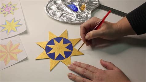 Майстер клас із виготовлення різдвяної зірки Youtube