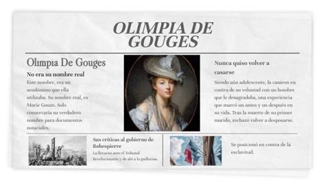 Olimpia De Gouges Genially